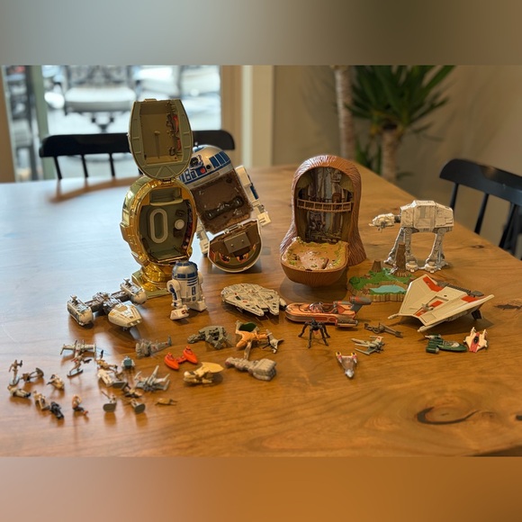 Galoob | Toys | Lot Star Wars Galoob Micro Machines Star Wars C3por2d2 ...